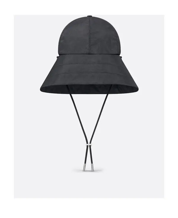 Dior Bucket Hat With All-over Cd Diamond Pattern