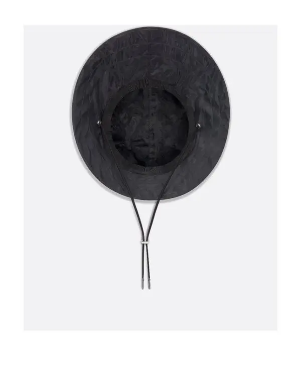 Dior Bucket Hat With All-over Cd Diamond Pattern