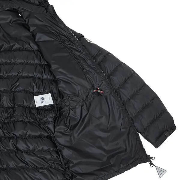 Moncler Oahu Hooded Short Padded Jacket - Black