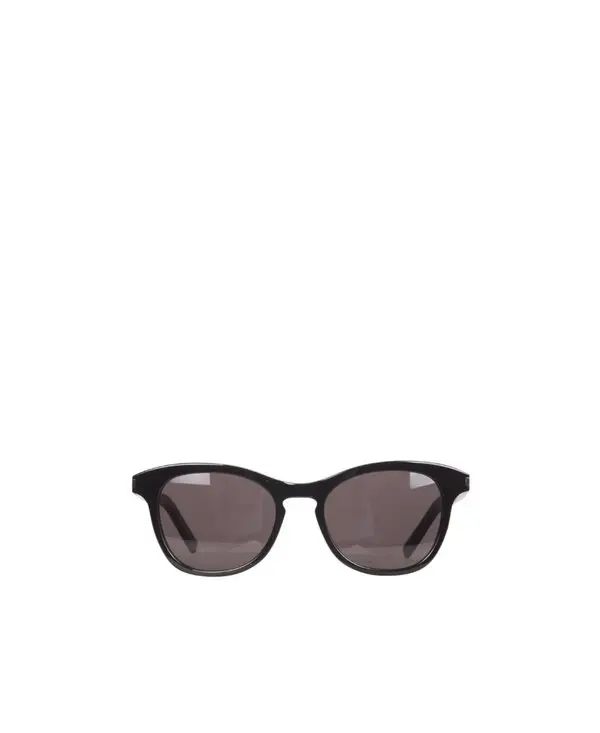 Saint Laurent Round Frame Sunglasses - Black