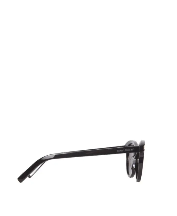 Saint Laurent Round Frame Sunglasses - Black