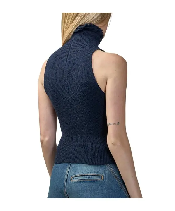 Alaïa Halter Neck Knit Top - Black