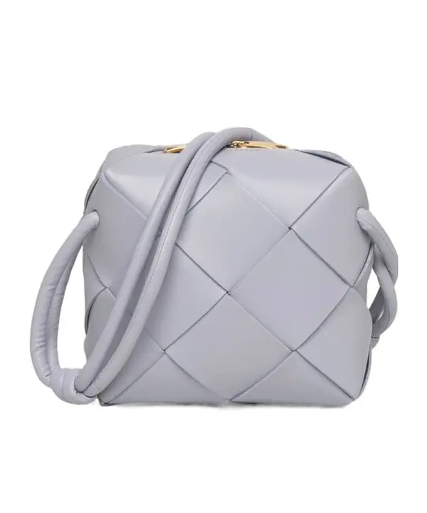 Bottega Veneta Mini Cassette Shoulder Bag - Oyster Color