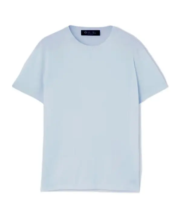Loro Piana Angera Crewneck With Embroidered Logo