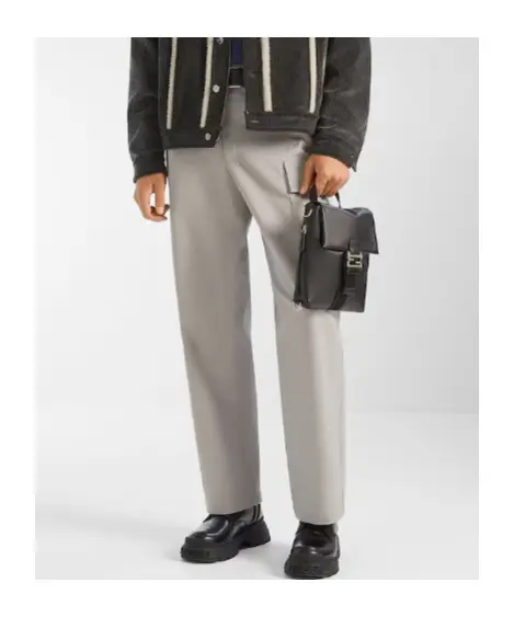 Fendi Tailored Cargo Pants - Light Gray
