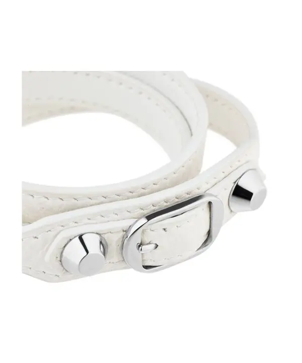 Balenciaga Double-wrap Buckle Bracelet