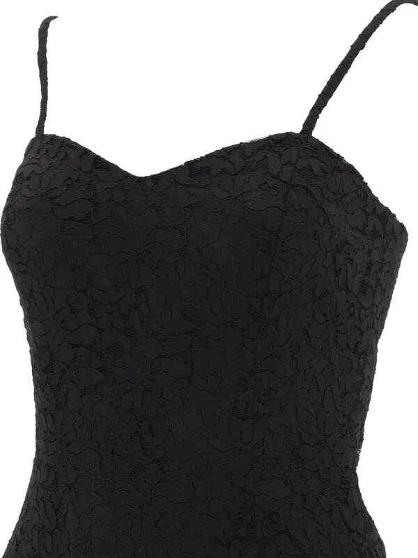 Dolce & Gabbana Lace-detailed Sleeveless Mini Dress