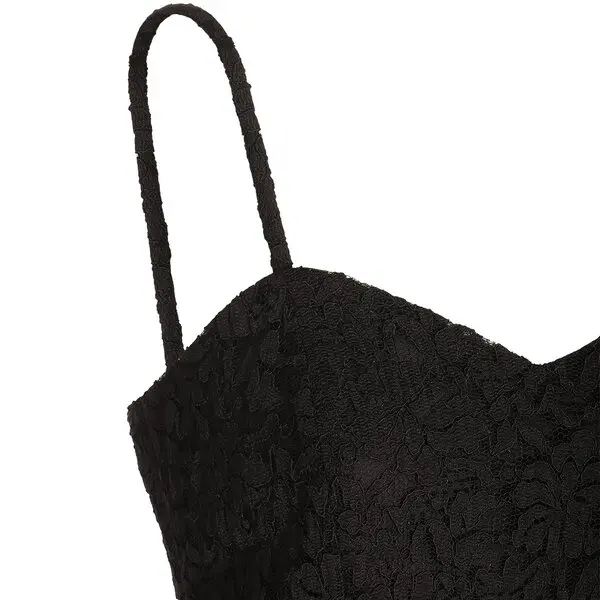 Dolce & Gabbana Lace-detailed Sleeveless Mini Dress