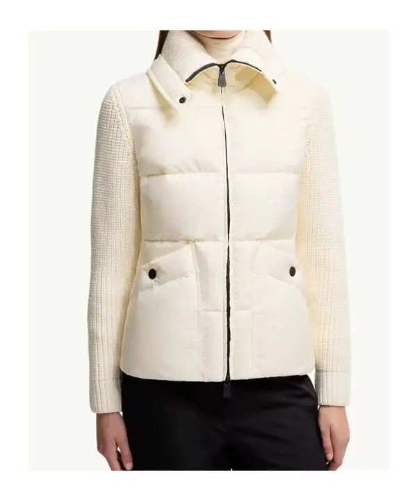Moncler Paneled Zip-up Jacket