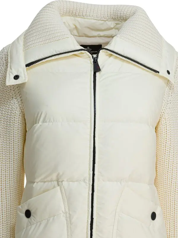 Moncler Paneled Zip-up Jacket