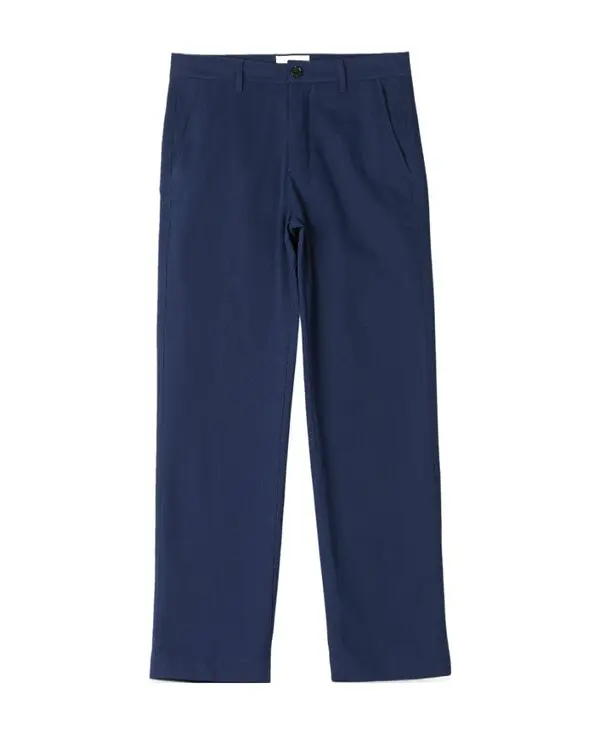 AMI Paris Straight-leg Trousers - Blue