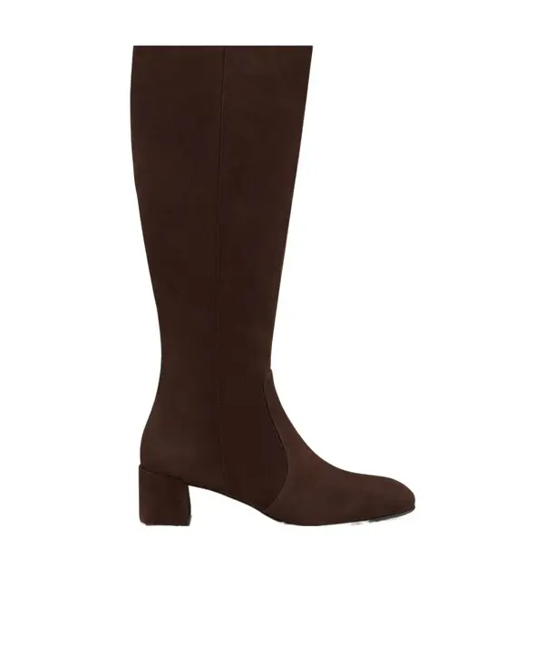 STUART WEITZMAN Maeve Zip Up Knee-high Boots - Black