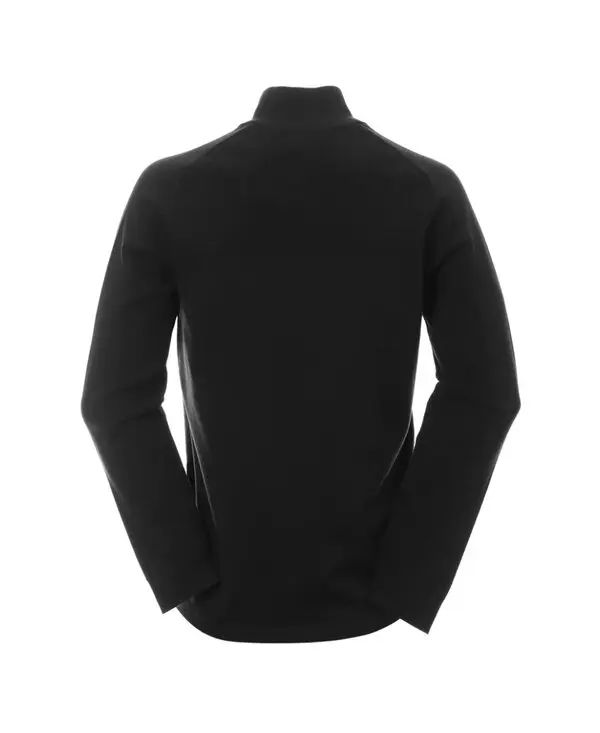 Hugo Boss Logo Quarter Zip Sweater