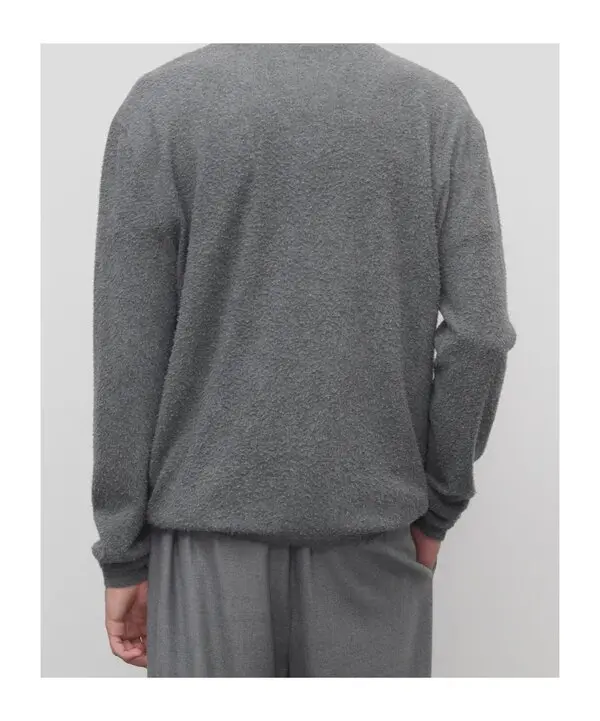 THE ROW Almot Textured Polo Shirt