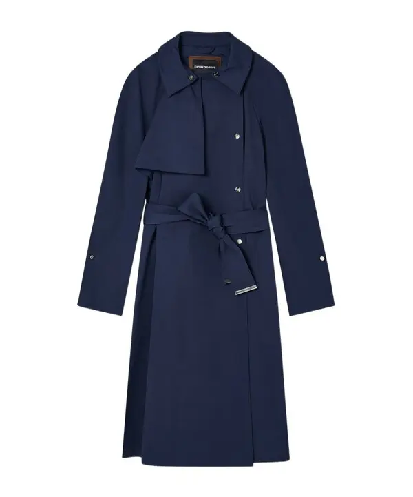 Emporio Armani Belted Long Coat