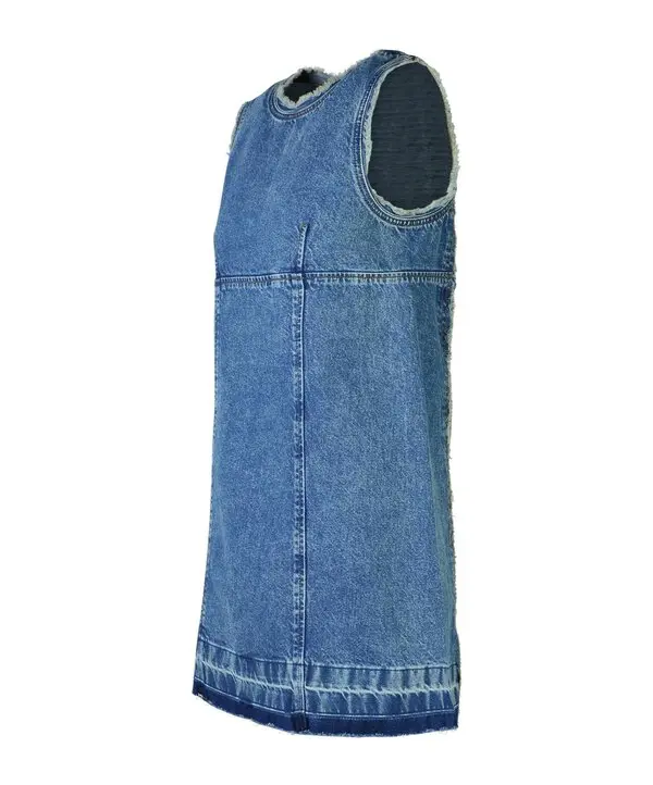 Moschino Sleeveless Denim Mini Dress