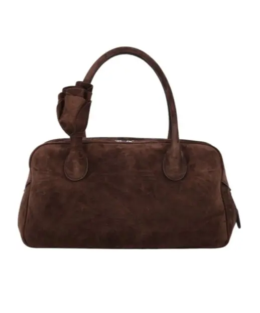 Magda Butrym Brigitte Flower-embellished Shoulder Bag - Brown
