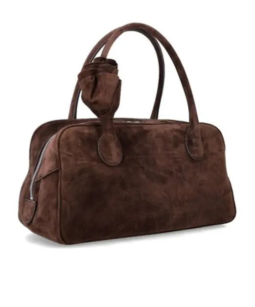 Magda Butrym Brigitte Flower-embellished Shoulder Bag - Brown