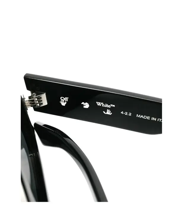 Off-White Oval Frame Sunglasses