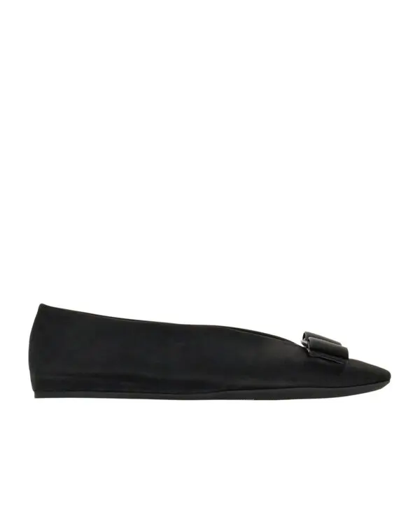FERRAGAMO Vara Bow Ballerinas - Black