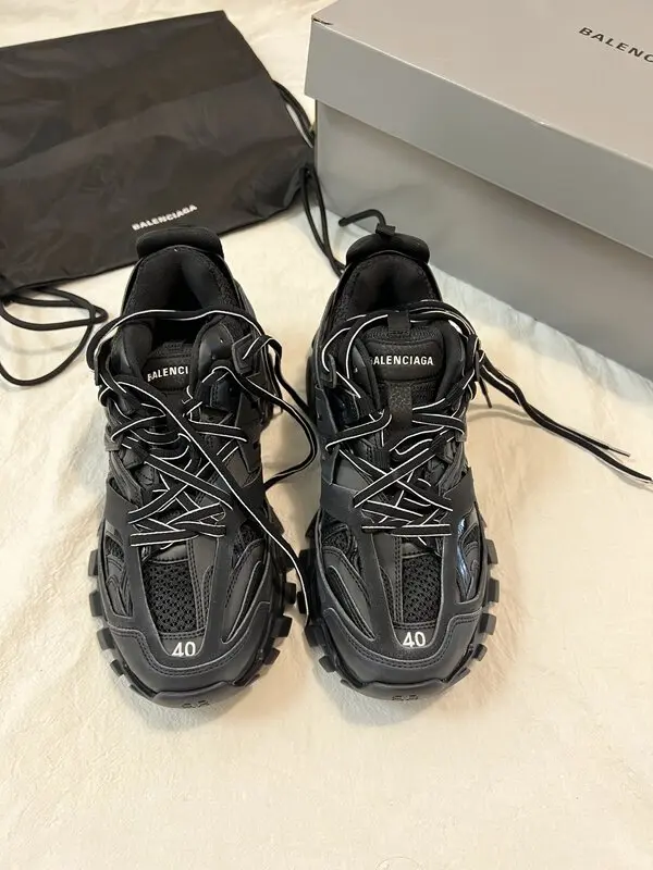 Balenciaga Track Sneakers - Black