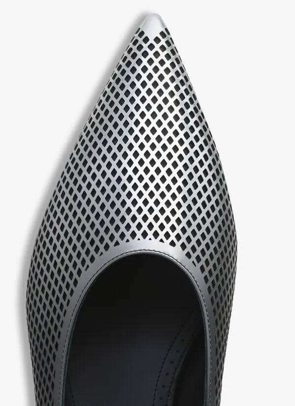 Alaïa Degradé Effect Mesh Ballerinas