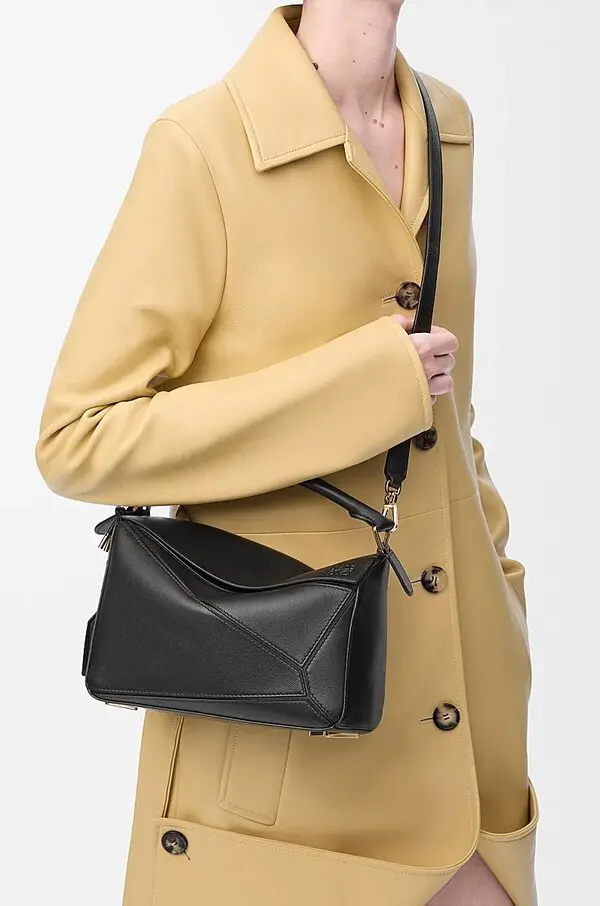 Loewe Small Feather Light Puzzle Bag