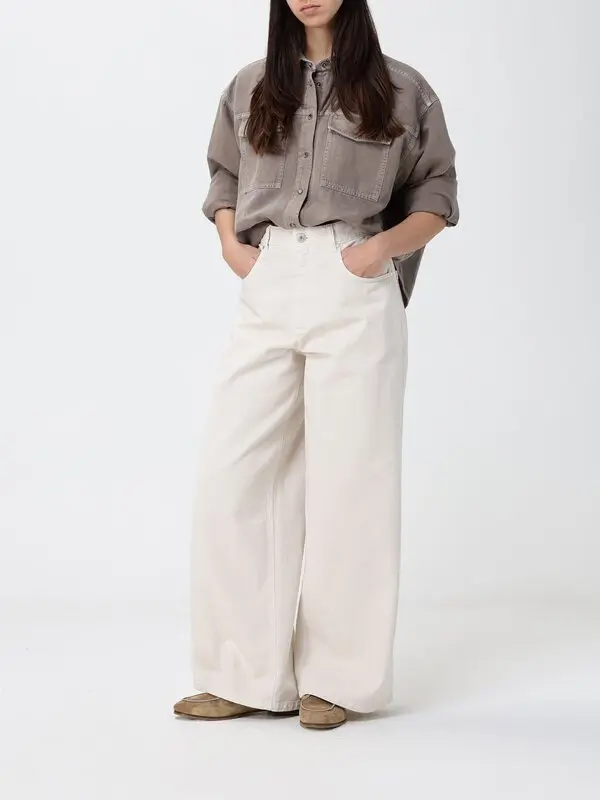 Brunello Cucinelli Long-sleeve Flap-pocket Shirt - No