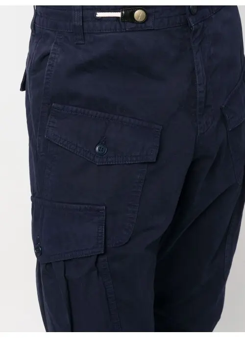 DIESEL® Tapered Cargo Pants With Button Detail