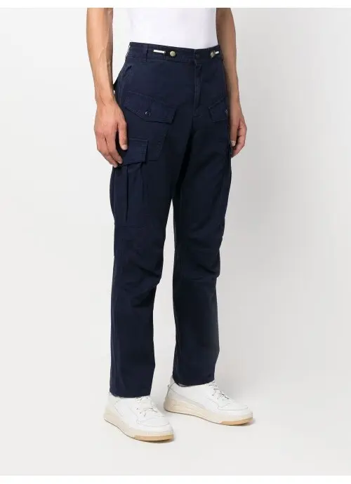 DIESEL® Tapered Cargo Pants With Button Detail