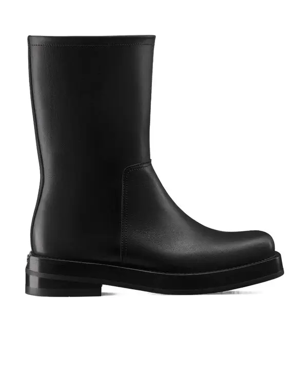 Dior Carlo Square Toe Boots - Black