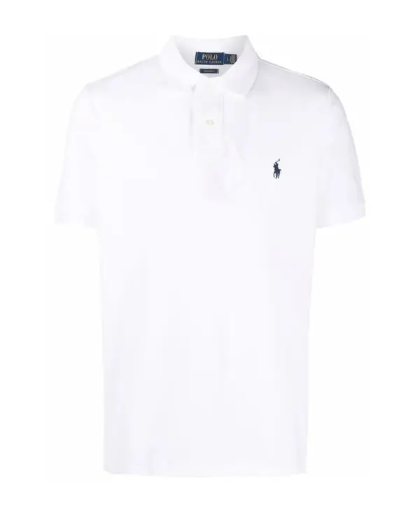 Polo Ralph Lauren Logo Embroidered Piqué Polo Shirt