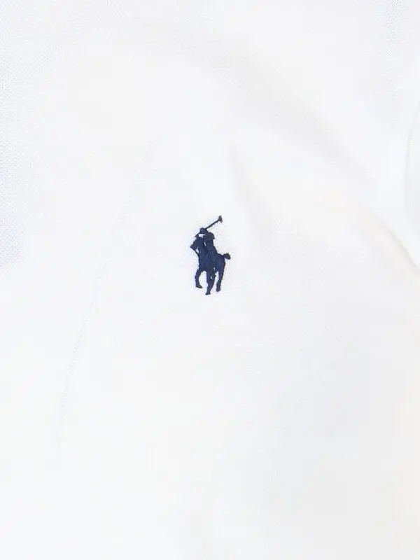 Polo Ralph Lauren Logo Embroidered Piqué Polo Shirt