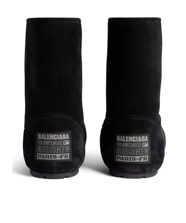 Balenciaga Dumbo Suede Boots