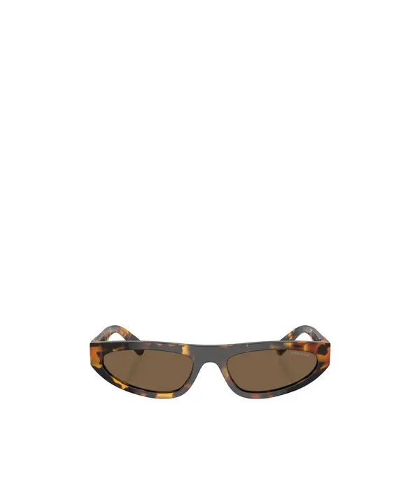 Miu Miu Cat Eye Frame Sunglasses - Brown