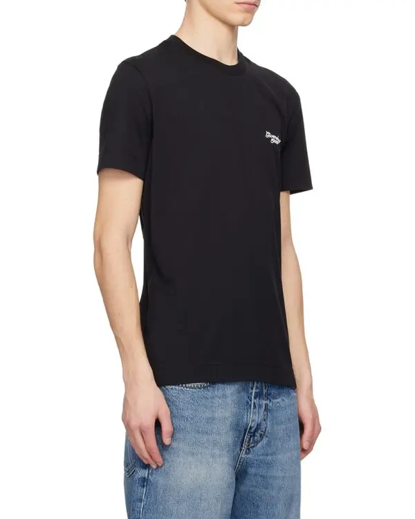 Givenchy 4g Embroidered Crewneck T-shirt