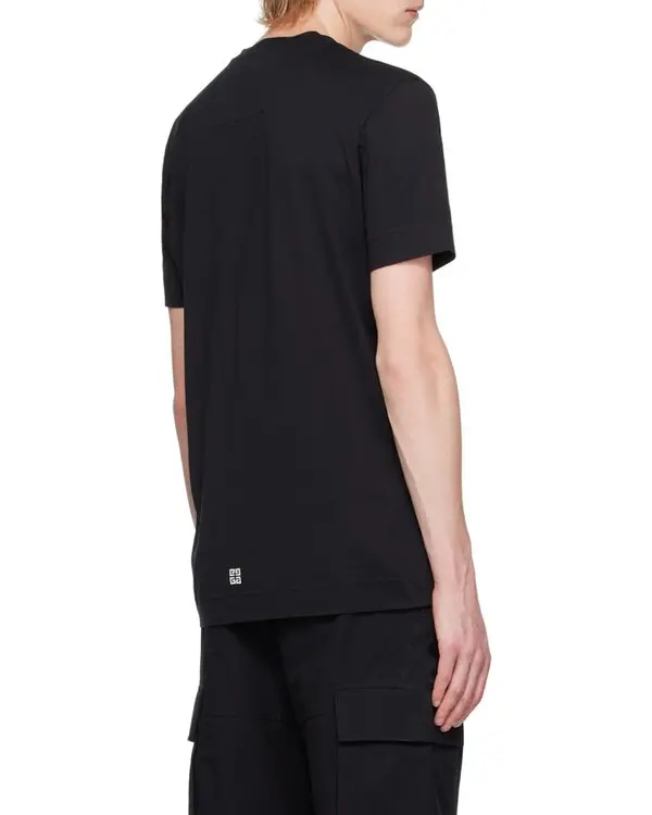 Givenchy 4g Embroidered Crewneck T-shirt