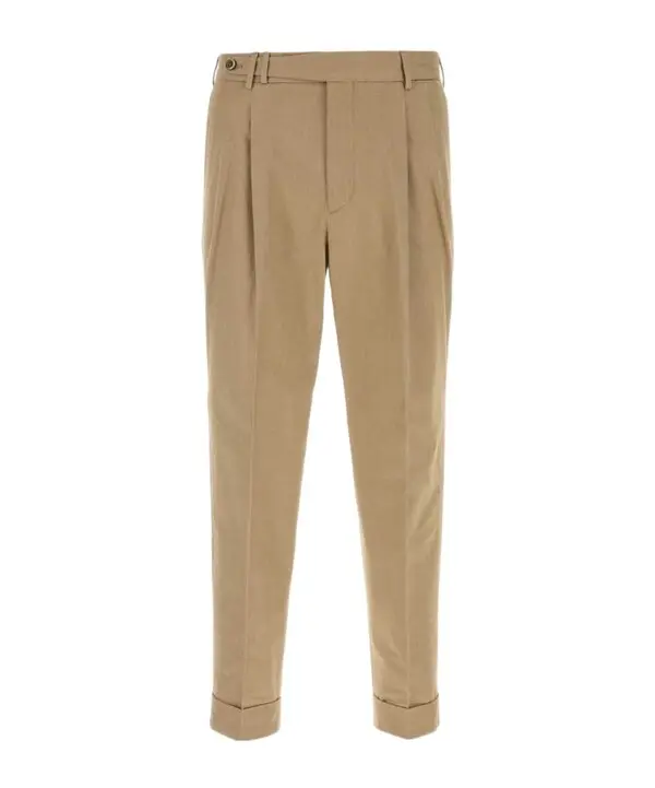 PT TORINO Pleated Carrot Fit Pants