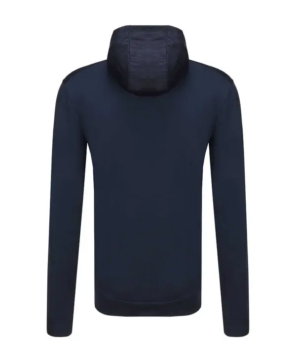 Hugo Boss Logo Hooded Zip-up Sweater