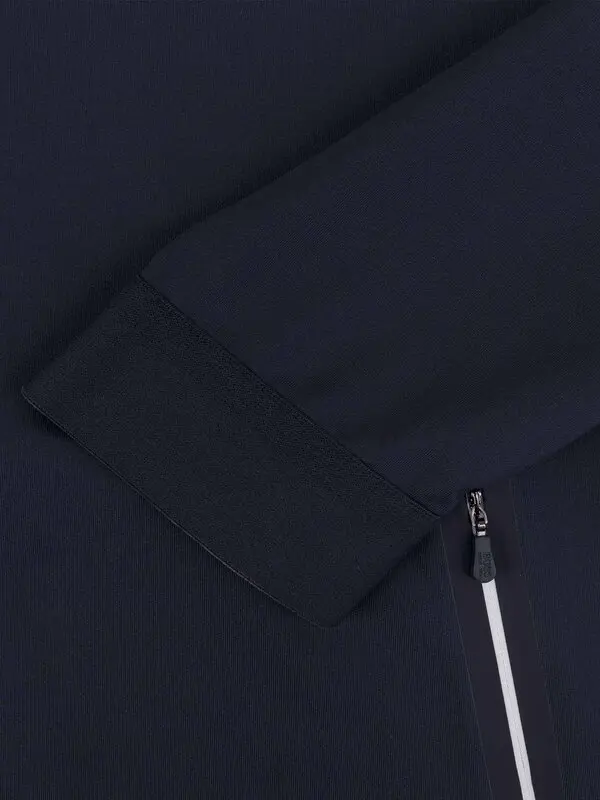 Hugo Boss Logo Hooded Zip-up Sweater
