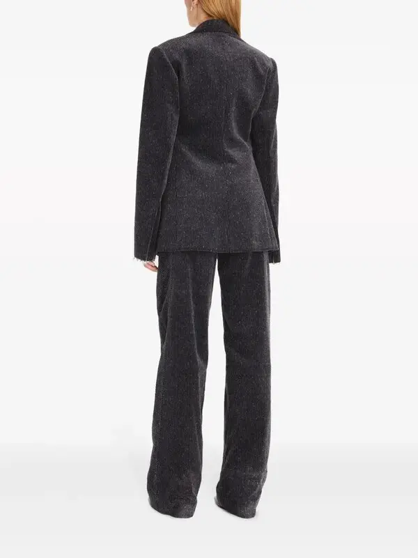 Tory Burch Notched Lapel Corduroy Blazer