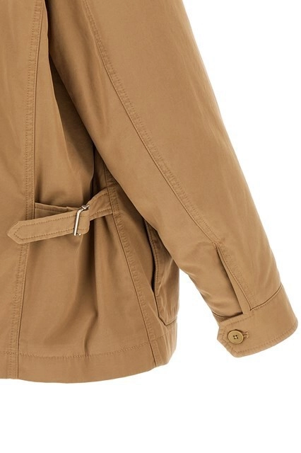 THE ROW Aurelius Cotton Cashmere Gabardine Jacket - Sand-colored