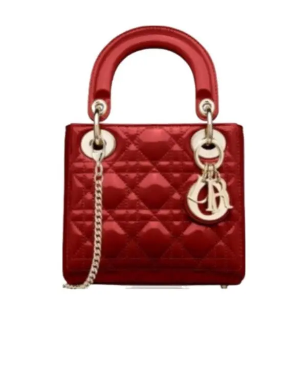 Dior Lady Mini Bag - Red