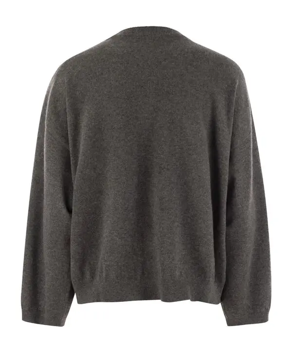 Brunello Cucinelli Crewneck Knitted Jumper With Chest Pocket