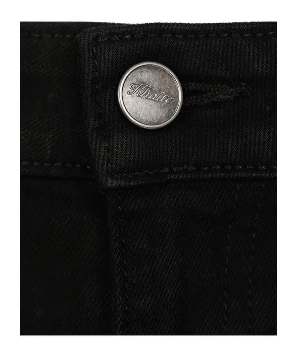 Khaite Dane Stretch Jeans - Black