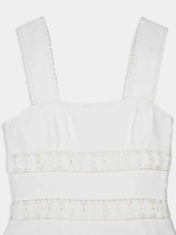 Zimmermann Trimmed Midi Dress