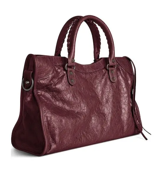 Balenciaga Le City Medium Tote Bag - Red