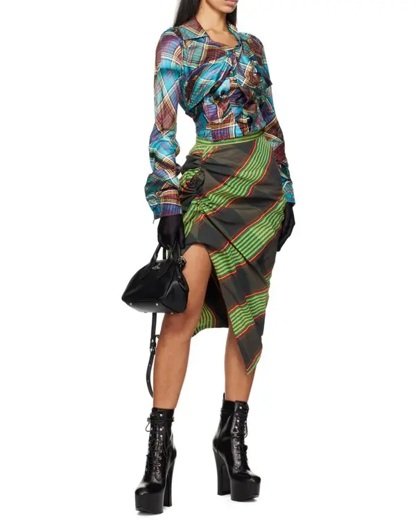 VIVIENNE WESTWOOD Small Yasmine Orb Plaque Tote Bag