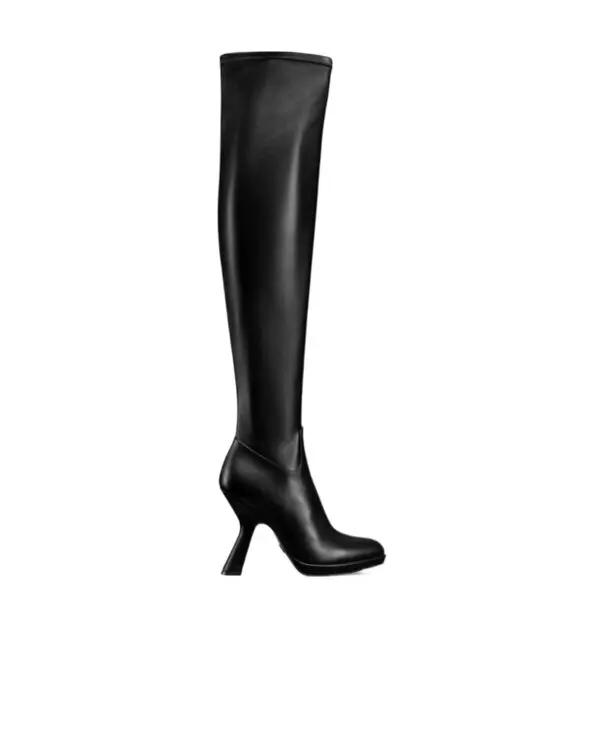 Dior D-fiction Heeled Thigh High Boots