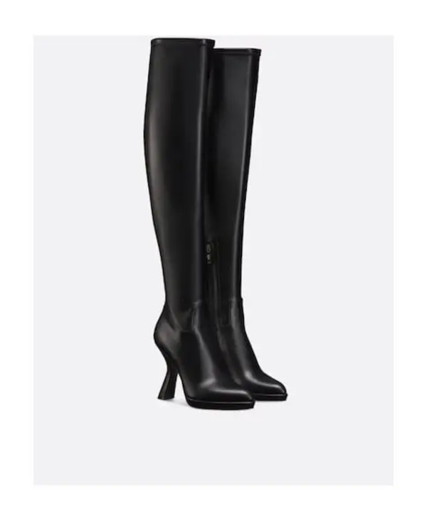 Dior D-fiction Heeled Thigh High Boots